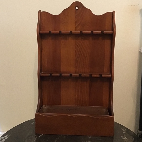Wall Decor | Vintage Wooden Souvenir Spoon Rack | Poshmark